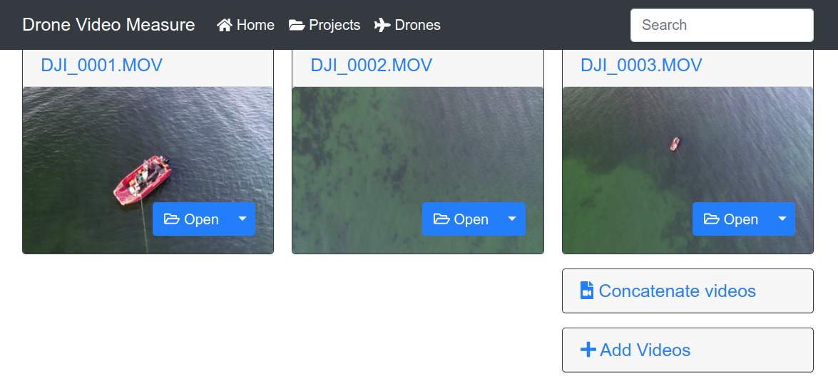 Concatenate videos - DVM